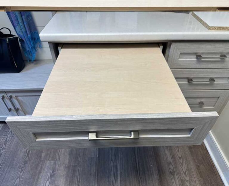 Pull Out Packing Table - Creative Closets and More